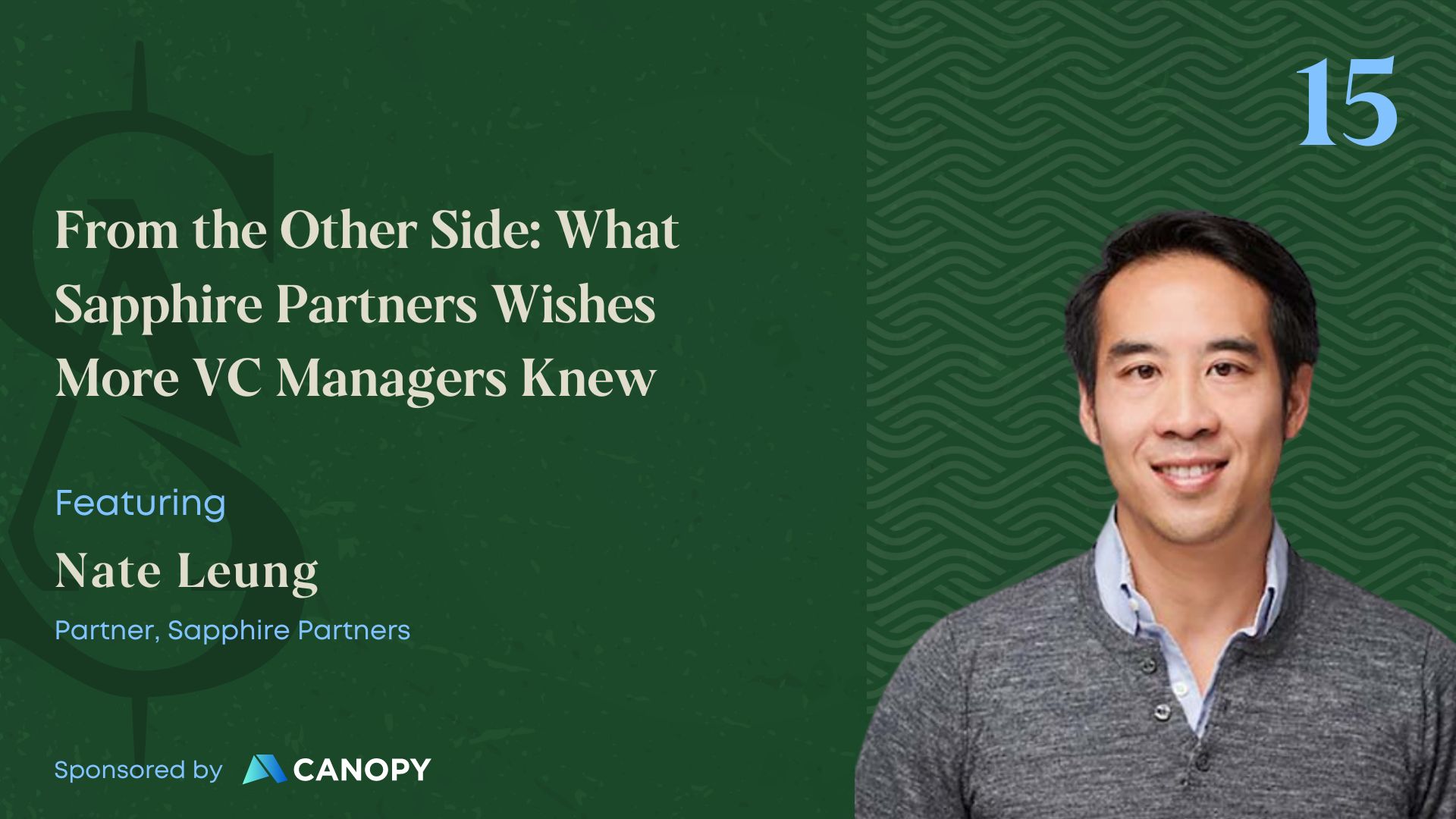 From the Other Side: What Sapphire Partners Wishes More VC Managers ...